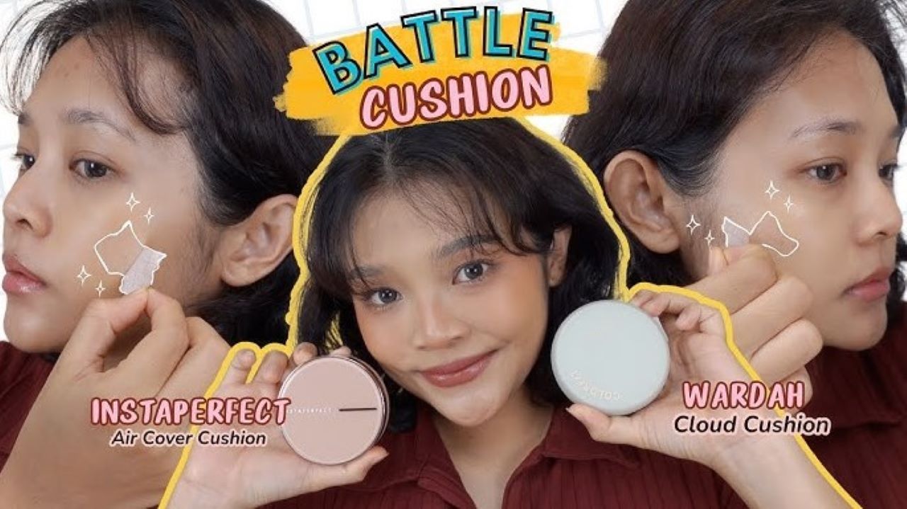 Review Terbaru Battle Cushion Wardah vs Instaperfect, Mana yang Lebih Cocok untuk Kulit Berminyak?