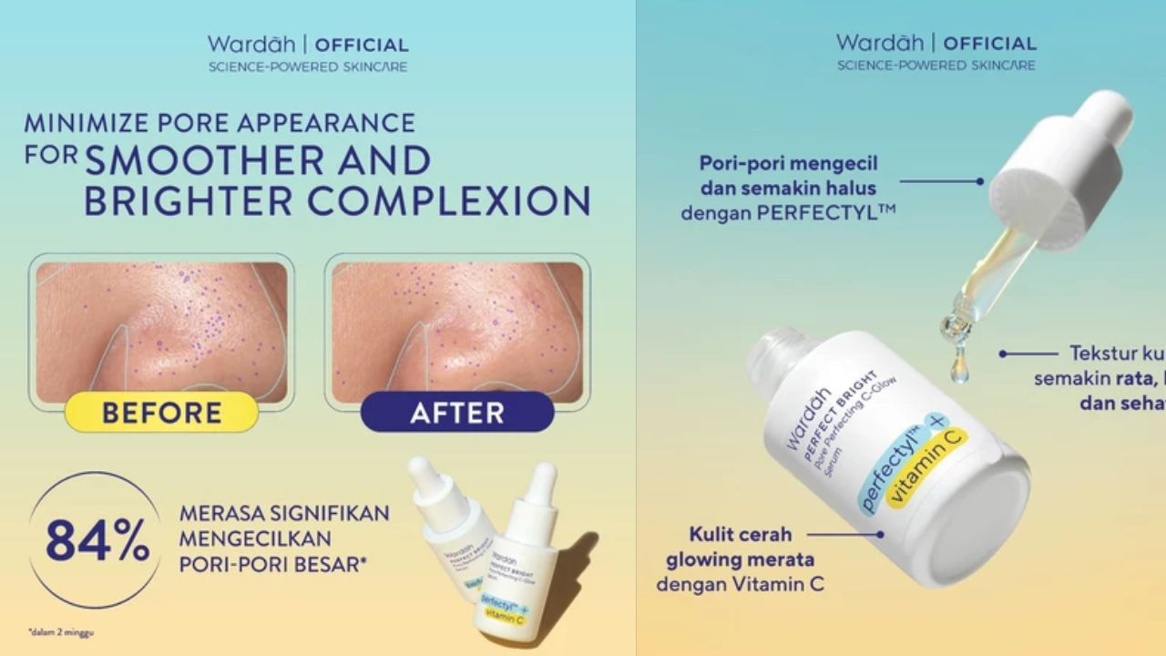 NEW LAUNCH! Review Wardah Perfect Bright Serum, Efektif Kecilkan Pori-Pori dalam 2 Minggu