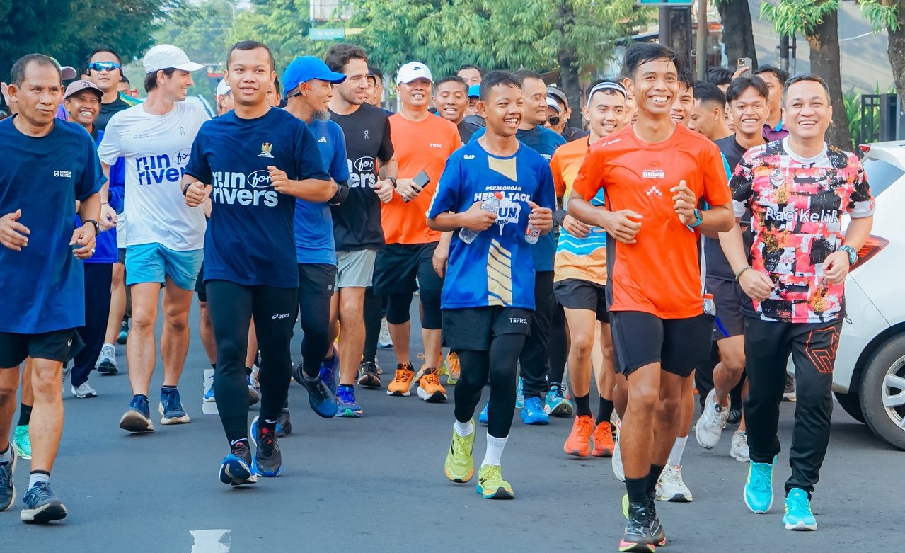 Aksi Keren Wali Kota Aaf Ikut Run for Rivers: Lari 5K Sambil Bersih ...