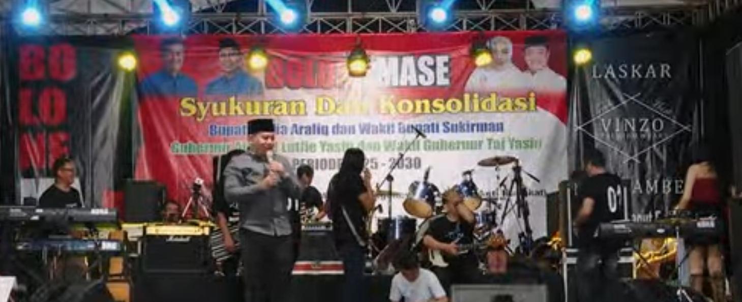 Relawan Bolone Mase Kab Pekalongan Gelar Tasyakuran Kemenangan Lutfi ...