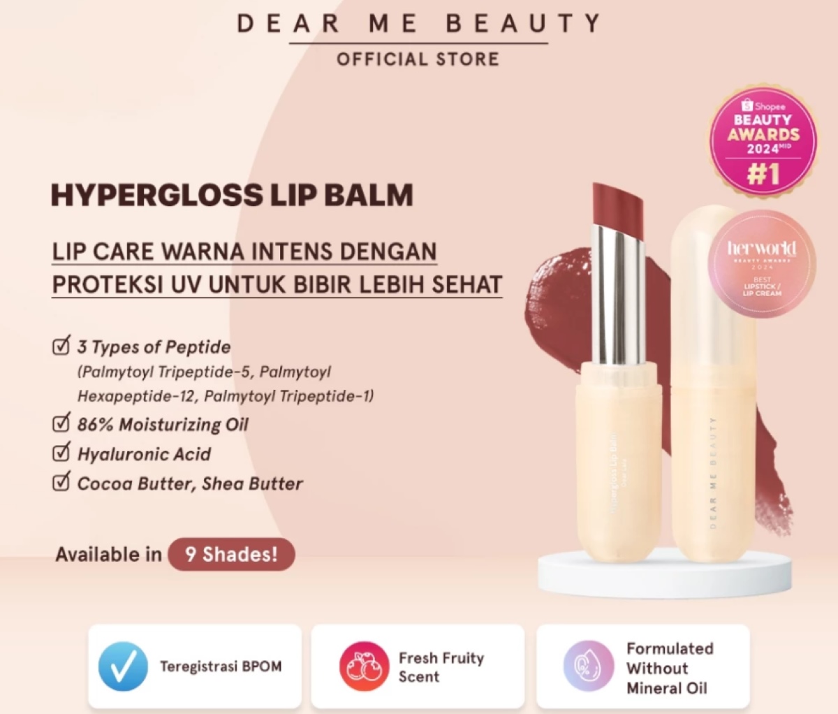 Cuma Pakai Produk Lokal, Kulit Sehat dan Tampil Fresh Pakai Produk Dear ...