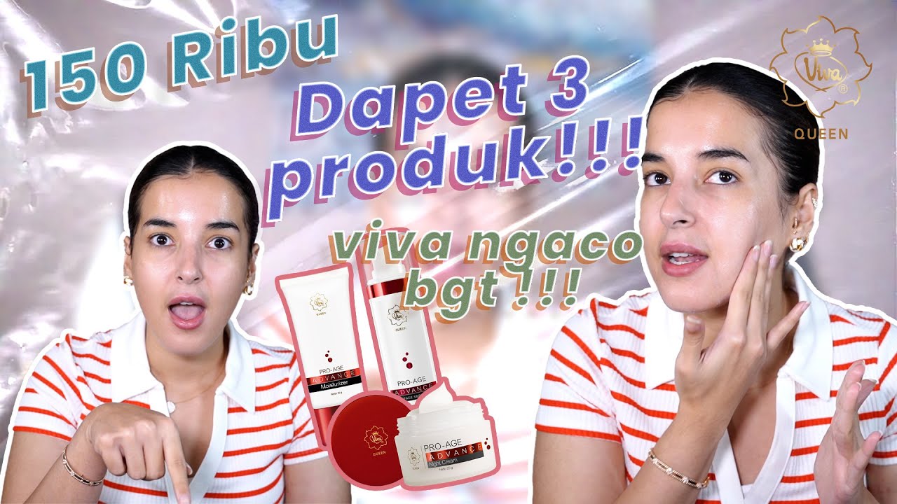 Review Jujur Skincare Viva 150 Ribu dapat 3 Produk, Bikin Awet Muda ...