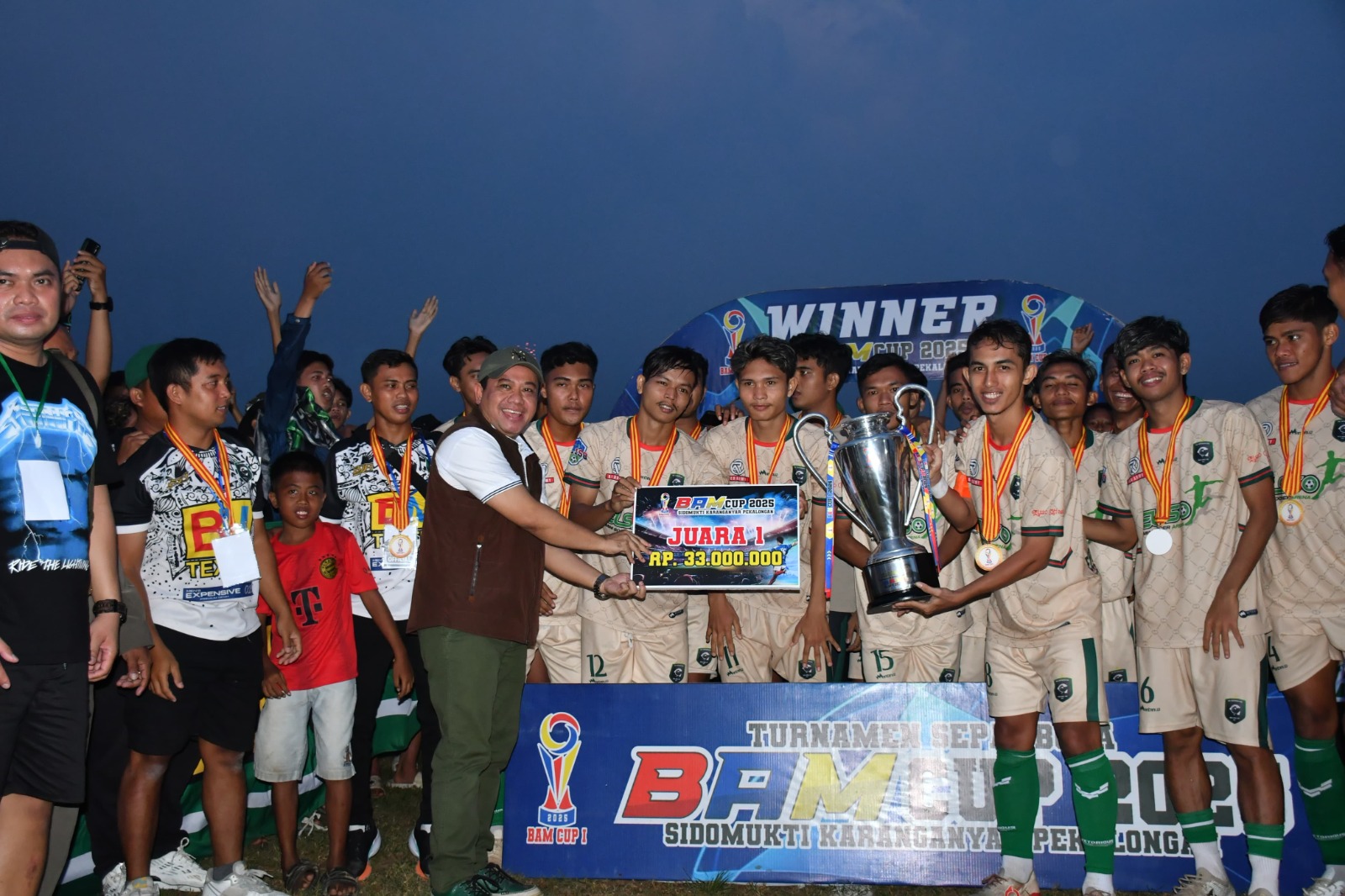 Wakil Bupati Sukirman Hadiri Final Turnamen BAM CUP I 2025, PSGS ...