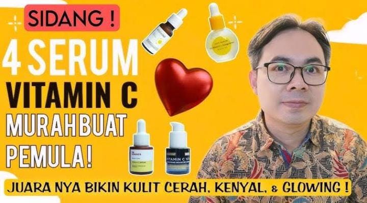 4 Serum Vitamin C untuk Memutihkan Wajah Kusam dengan Cepat, Rahasia Wajah Glowing dan Kenyal ...