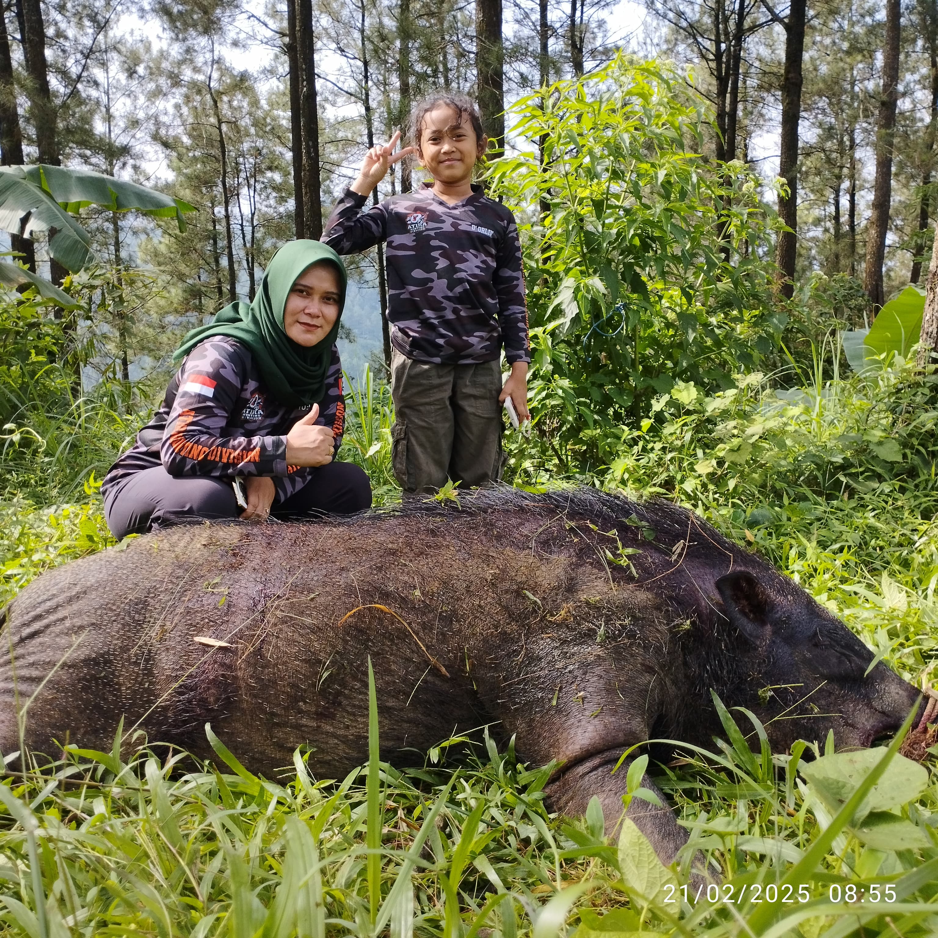 Hj.Atika Rahmawati, Petembak Wanita Dari Pengkab Perbakin Pemalang Juara 1 Lomba Berburu Tingkat ...