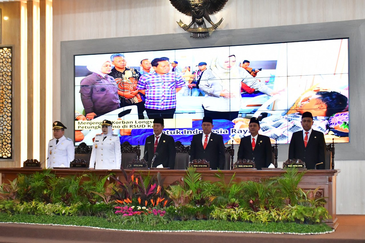 Rapat Paripurna Pidato Pertama, Bupati Fadia Arafiq Sampaikan Visi Misi dan Prioritas ...