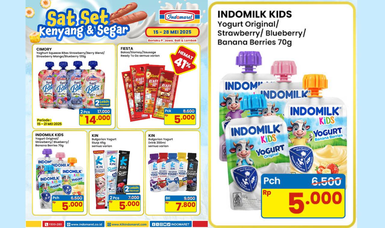 Mulai Rp5.000 Aja! Serbu Produk Promo Sat Set Kenyang & Segar di ...