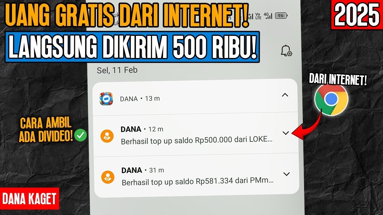 Cara Mendapatkan Saldo DANA Gratis dari Internet Tanpa Modal, Terbukti Membayar!