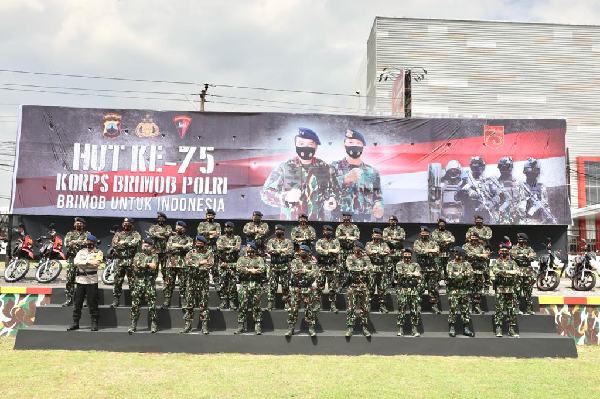 Kapolda Jateng: Dirgahayu Brimob Ke-75, Tetaplah Jadi Kebanggan Polri dan Rakyat Indonesia