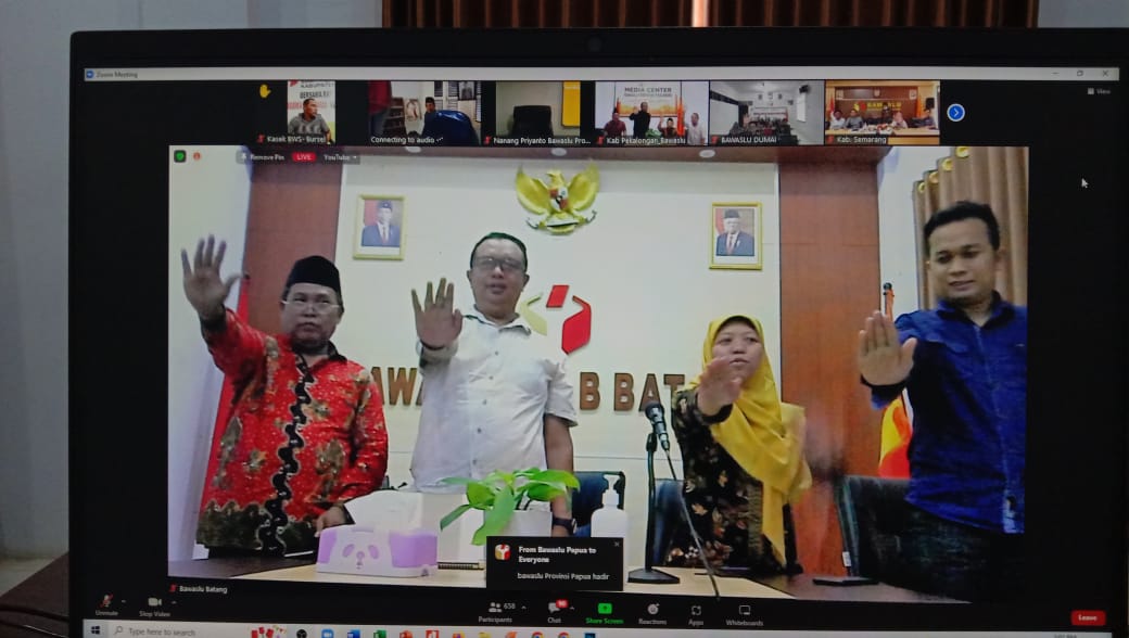 Bawaslu Batang Buka Pendaftaran Pemantau Pemilu