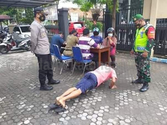 Tak Pakai Masker Langsung Diberi Sanksi